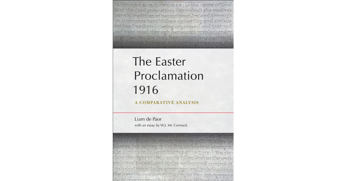 Four Courts Press | The Easter Proclamation 1916